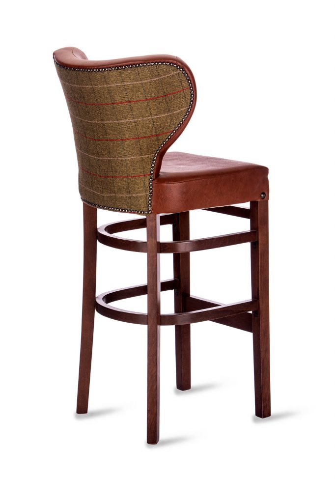 Wing Back Bar Stool - Monaghan Bros